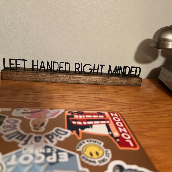Custom Quote Desktop Sayings, Tabletop Quotes, Wood Letter Ledge, Funny ...