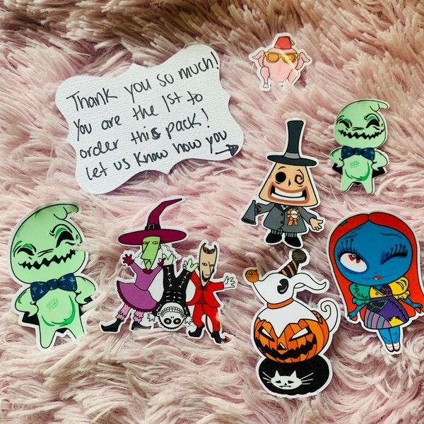 Oogie Boogie Sticker the Nightmare Before Christmas Sticker Spooky ...