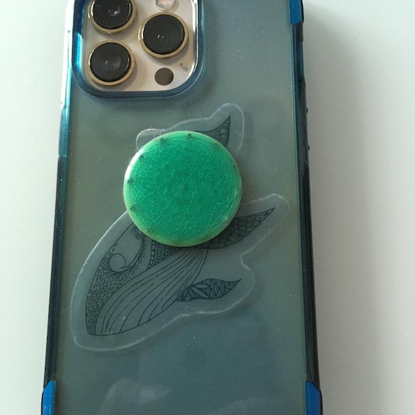 Cell Phone EMF Protection Shield Sticker, Tesseract Sticker, Empath ...