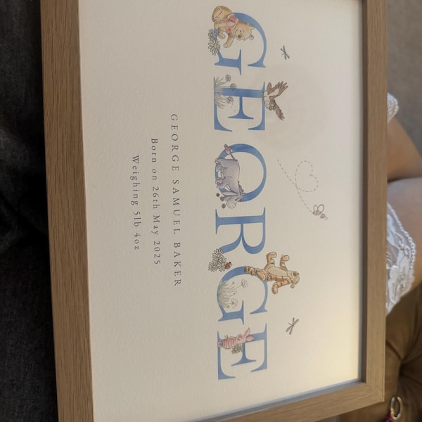 Safari Name Print, Personalised Name Print, Safari, Jungle, Elephant ...