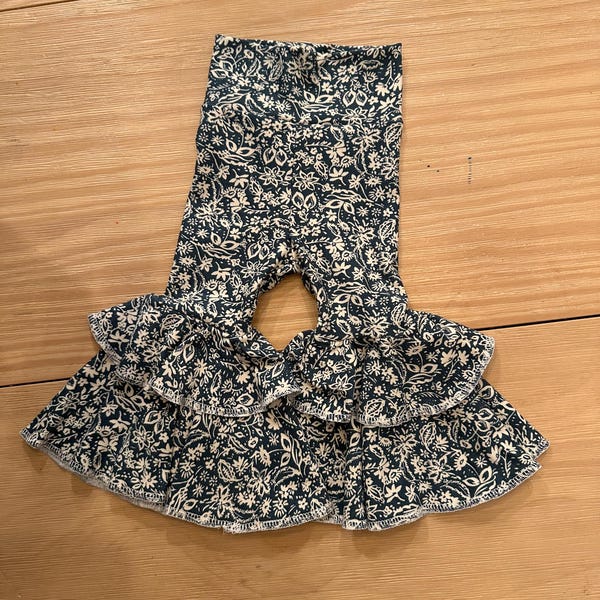 Baby Bell Bottom Sewing Pattern PDF, Bell Bottom Pattern for Kids, Baby ...
