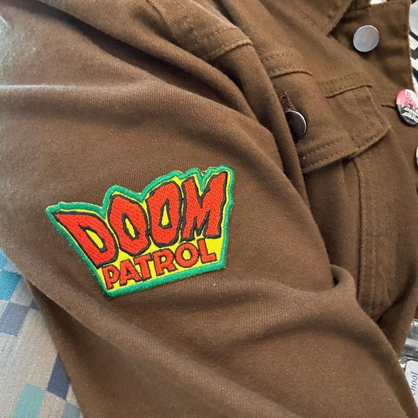 Retro Doom Patrol Patch - Etsy