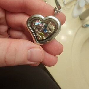 Angel Wings Floating Charm for Glass Locket / Floating Locket / Memory ...