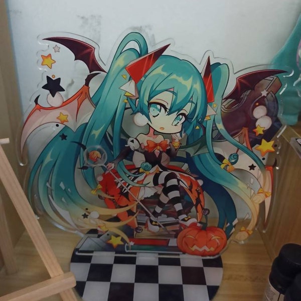 Halloween Miku Acrylic Standee - 7" Double-sided - Etsy