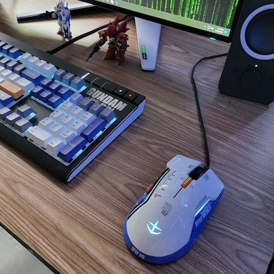 RX-0 Unicorn GUNDAM Edition Custom Painted Logitech G502 HERO - Etsy