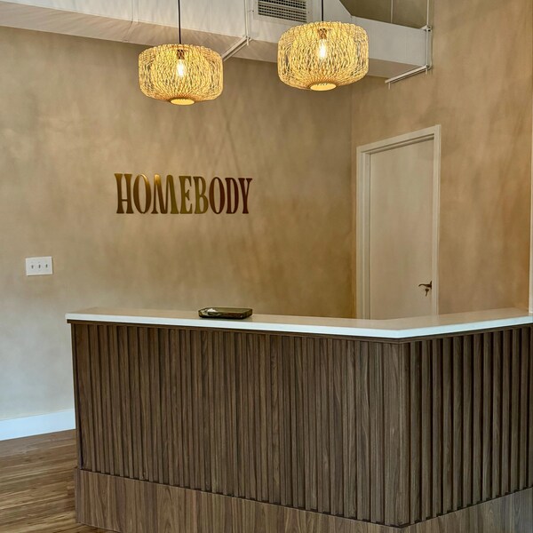 3D Wall Letters for Wall in Brushed Silver Color, Reception or Entryway ...