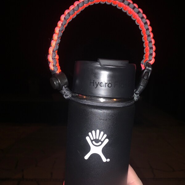 Flask Handle Wide Mouth WITH RIM Water Bottle Holder, Water Flask ...