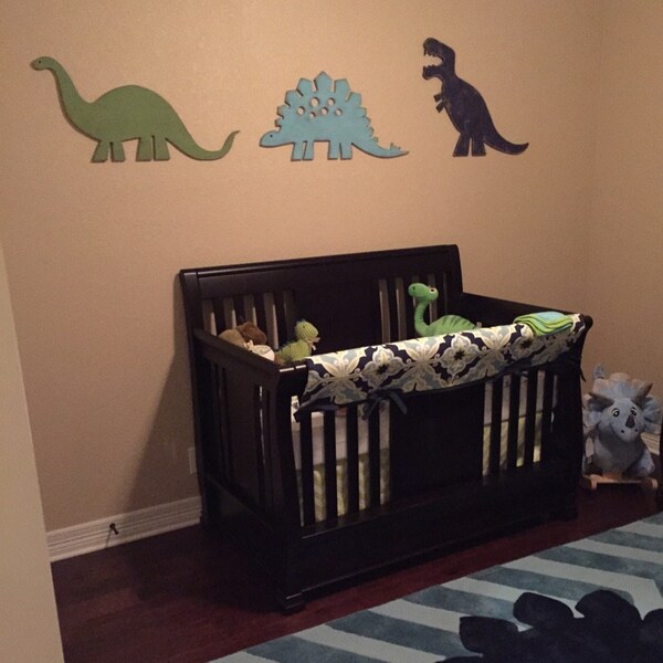 Dinosaur Room Decor, Wood T Rex Wall Art, Large Art, Children's Bedroom ...