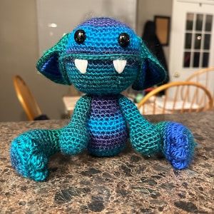 The Goblin Thing Crochet Pattern Pdf Mythical Creatures Crochet ...