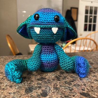 The Goblin Thing Crochet Pattern Pdf Mythical Creatures Crochet ...