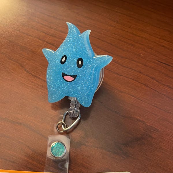 Easter Bunny Butt Badge Reel, Cute Badge Holder for Best Friend Gift ...