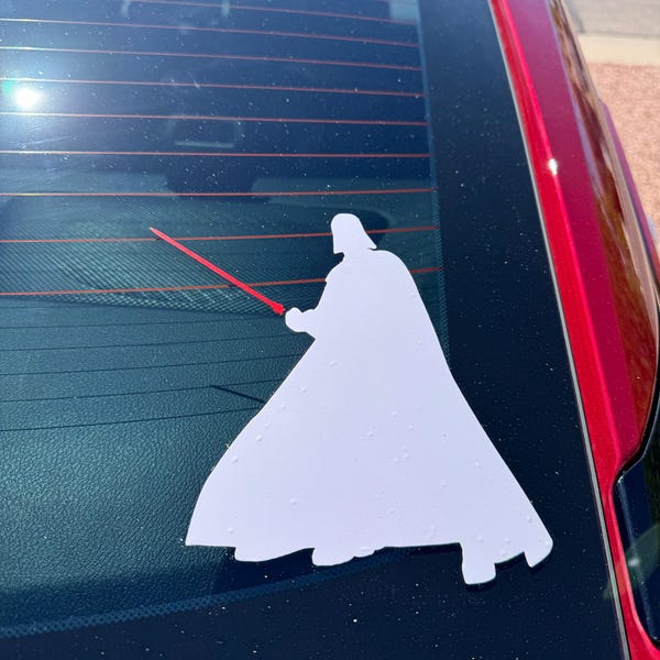 New - for Sports Car Outline Car Decal, Window Sticker - Waterproof ...