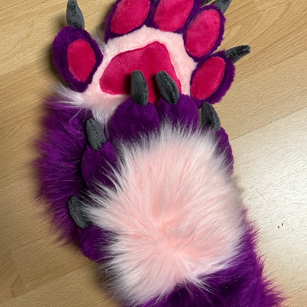PDF TEMPLATE: Fursuit 5 Finger Paws Digital Download - Etsy