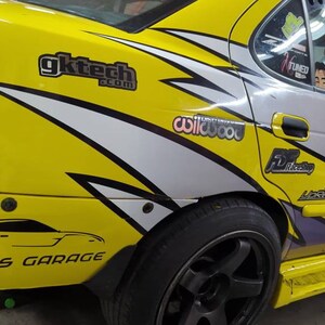 10 Garage Thrash Racing Vinyl Decal for Car Windows - Etsy