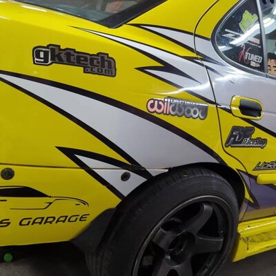 10 Garage Thrash Racing Vinyl Decal for Car Windows - Etsy