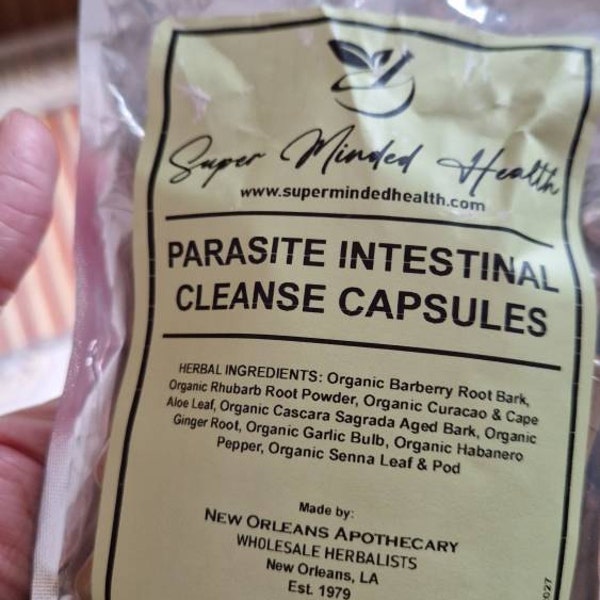 100-parasite Intestinal Cleanse(colon Cleanse Super Flush) All Organic ...