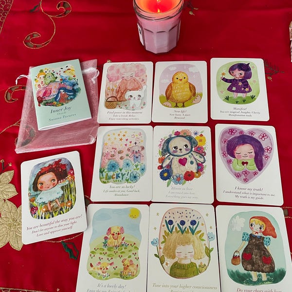 Inner Joy Oracle -inner Child Oracle Deck, Cute Oracle Deck, Inner ...
