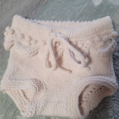 Knitting Pattern Baby Bloomers Knitted Bloomers Bloomers for - Etsy