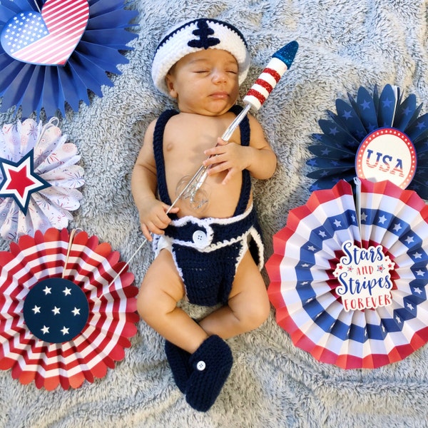 Nautical Sailor Anchor Photo Prop Outfit Set - Etsy