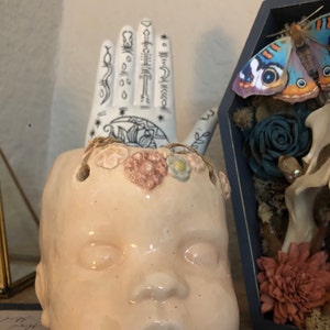 Pixie Head Planter - Etsy