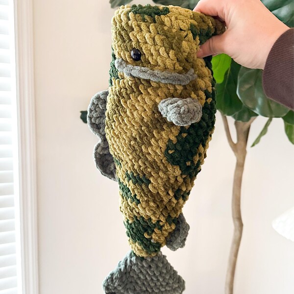 PATTERN: Plush Barry the Bass Pattern Instructions for Making a Bass ...