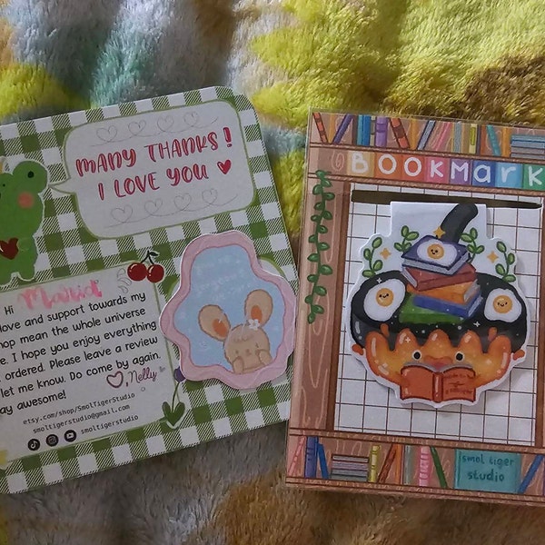 Cute Calcifer Magnetic Bookmark | Kawaii Studio Ghibli Bookmark ...