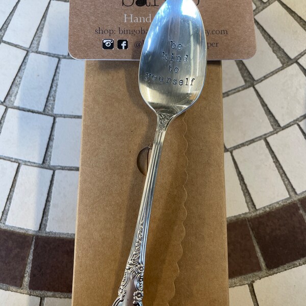 Recycled Vintage Silver Plate Spoon Bookmark. Book Worm Lovers Unique ...