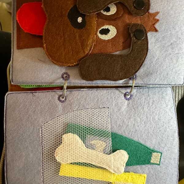 ITH Quiet Book Set: 6 Toddler Book Templates (digital Designs) - Etsy