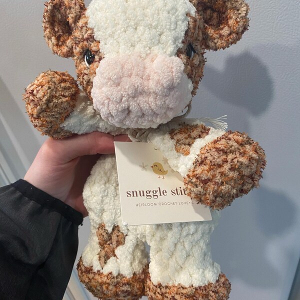 Merwin the Moose Pattern | No-sew | Crochet Amigurumi | Lovey Snuggler ...