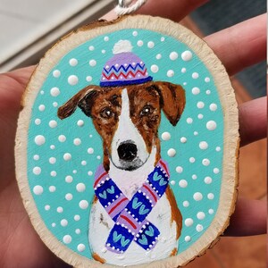 Custom Wood Round, Wood Round Painting, 5 Year Anniversary Gift ...