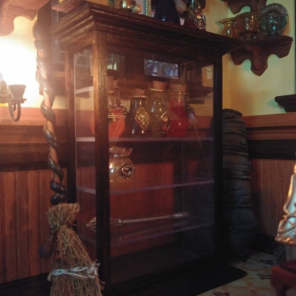 Miniature Witch Furniture 1:12 Scale Creepy Gothic Hutch Haunted ...