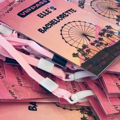 CUSTOM FEST VIP Concert Music Festival Pass Template Canva Template ...