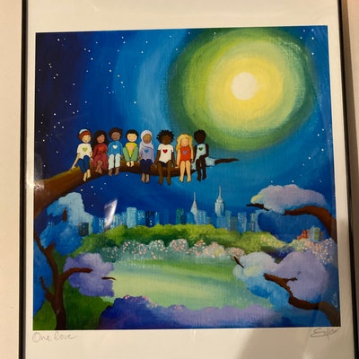 Art Print for Classroom Teachers Art for Diversity Positive Kids Wall ...