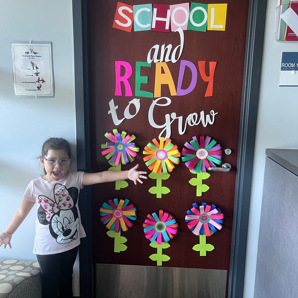 Teachers School Classroom Door Decoration Welcome Back to School ...