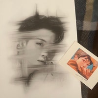 BTS SUGA Pencil Drawing : PRINT From Original Fanart - Etsy Canada