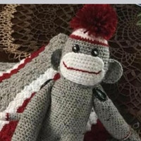 CROCHET PATTERN Spunky the Big Sock Monkey Amigurumi - Etsy UK