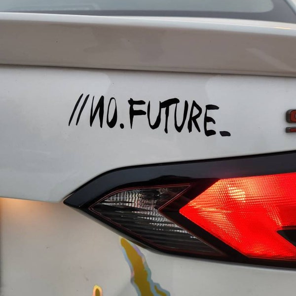 High Tech Low Life Vinyl Decal Cyberpunk Futurism Techy Laptop Car ...