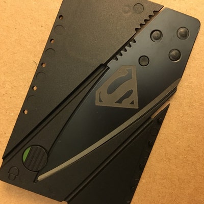 Credit Card Knife, Custom Engraved Credit Card Knife, Wallet Knife - Etsy