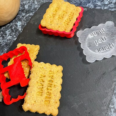 Scallop Shell Cookie Cutter 3D Printed Custom Cookie and Fondant Cutter ...