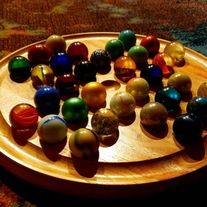 Marble push A Game for Intellectuals. | Etsy