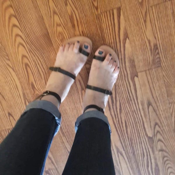 Greek Handmade Leather Women Sandals - Women Adjustable Straps Summer ...
