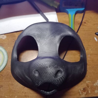 Angry Canine Fursuit Base High Quality 3d Print Large - Etsy