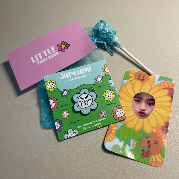 Stray Kids Leeknow FLOWER JUREUMI Pin - Etsy
