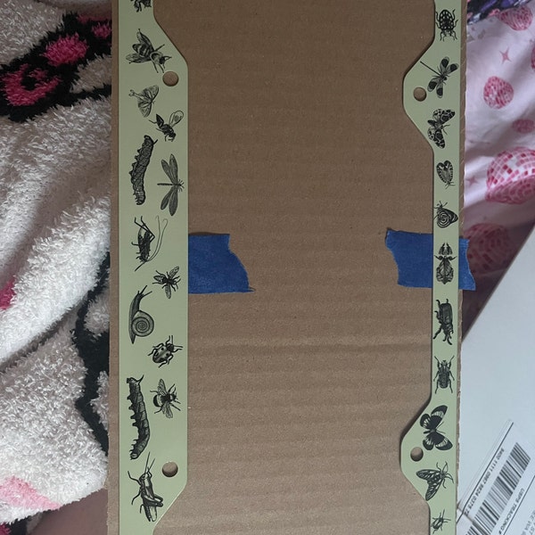 Insects License Plate Frame - Entomology Entomologist Car Truck Gift ...