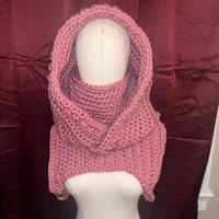 Matrixx Hood Crochet Pattern Hooded Cowl Available in 5 Languages ...