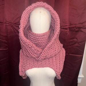 Matrixx Hood Crochet Pattern Hooded Cowl Available in 5 Languages ...