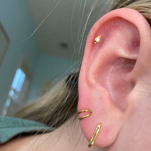 Angel Wings Piercing single Mix Marquise Cz Piercing 925 - Etsy