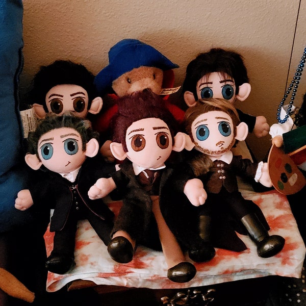 Jean Valjean Les Miserables Plush Doll Plushie Toy Hugh Jackman - Etsy