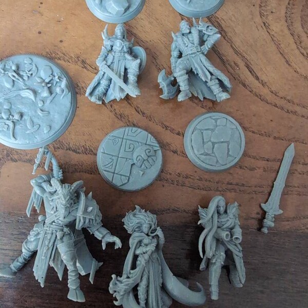 Ritter Gotthold Boarbane Daybreak Miniatures Fantasy Tabletop - Etsy