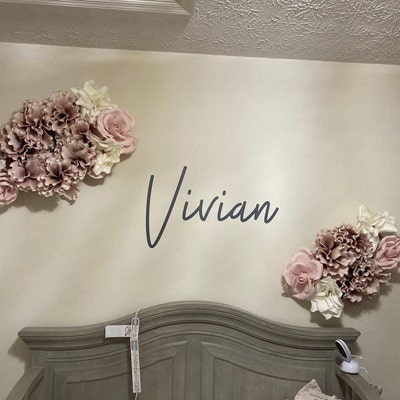 Personalized Name Wall Decal Custom Wall Sticker Kids Name - Etsy